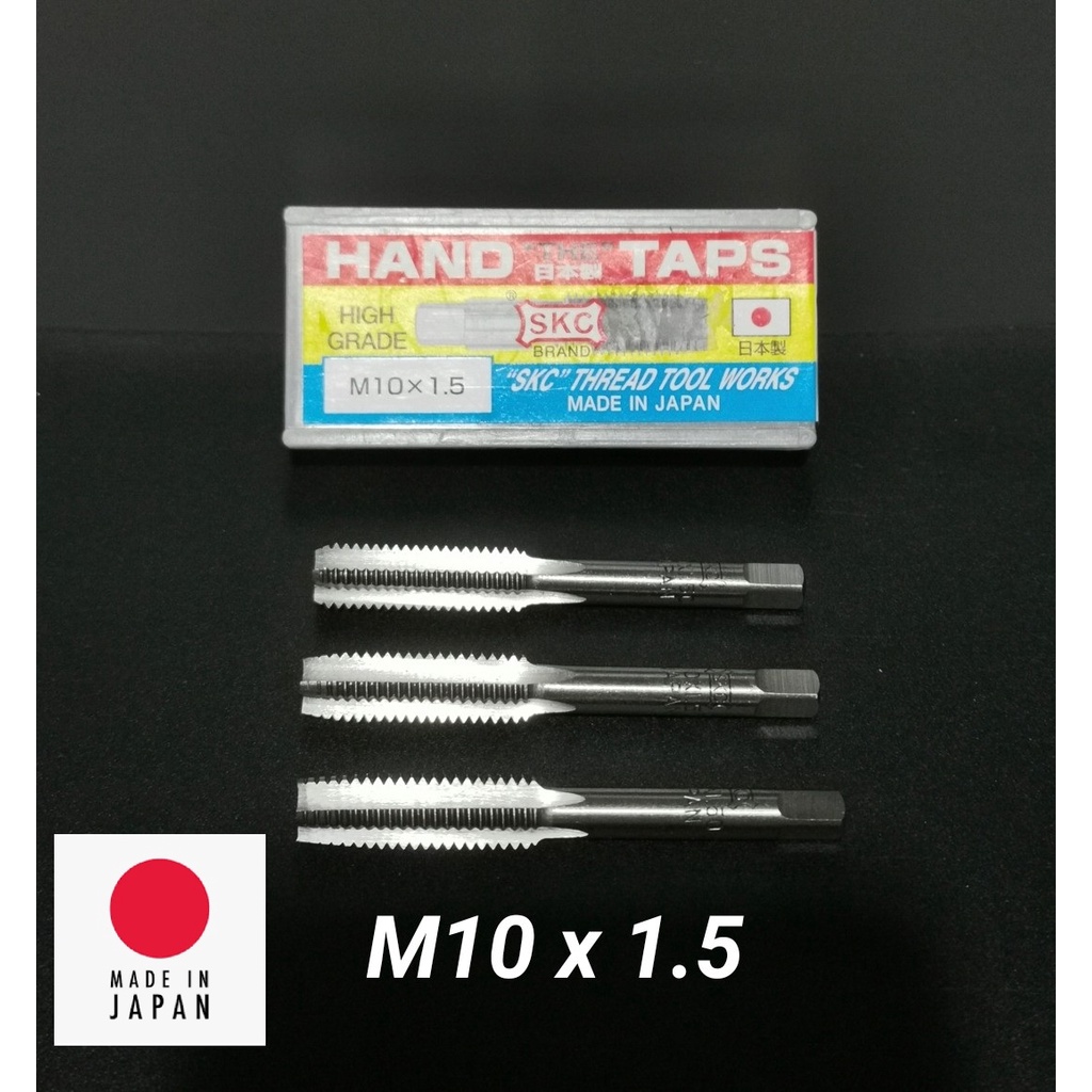 [100% Original] Japan SKC Carbon Steel Hand Tap M2/M3/M4/M5/M6/M8/M10/M12/M13/M14 Industrial ...