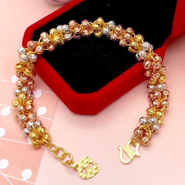 SALE‼️Rantai Tangan Emas 916 Design Anggur Pure Gold 916 | Shopee Malaysia