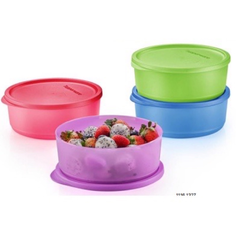 Tupperware Summer Fresh Round Small 950ml (4 pcs) | Shopee Malaysia