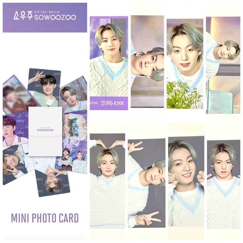 [Ready Stock] 💖 BTS Sowoozoo Mini Photo Card Official (Jung Kook) 💖 ...