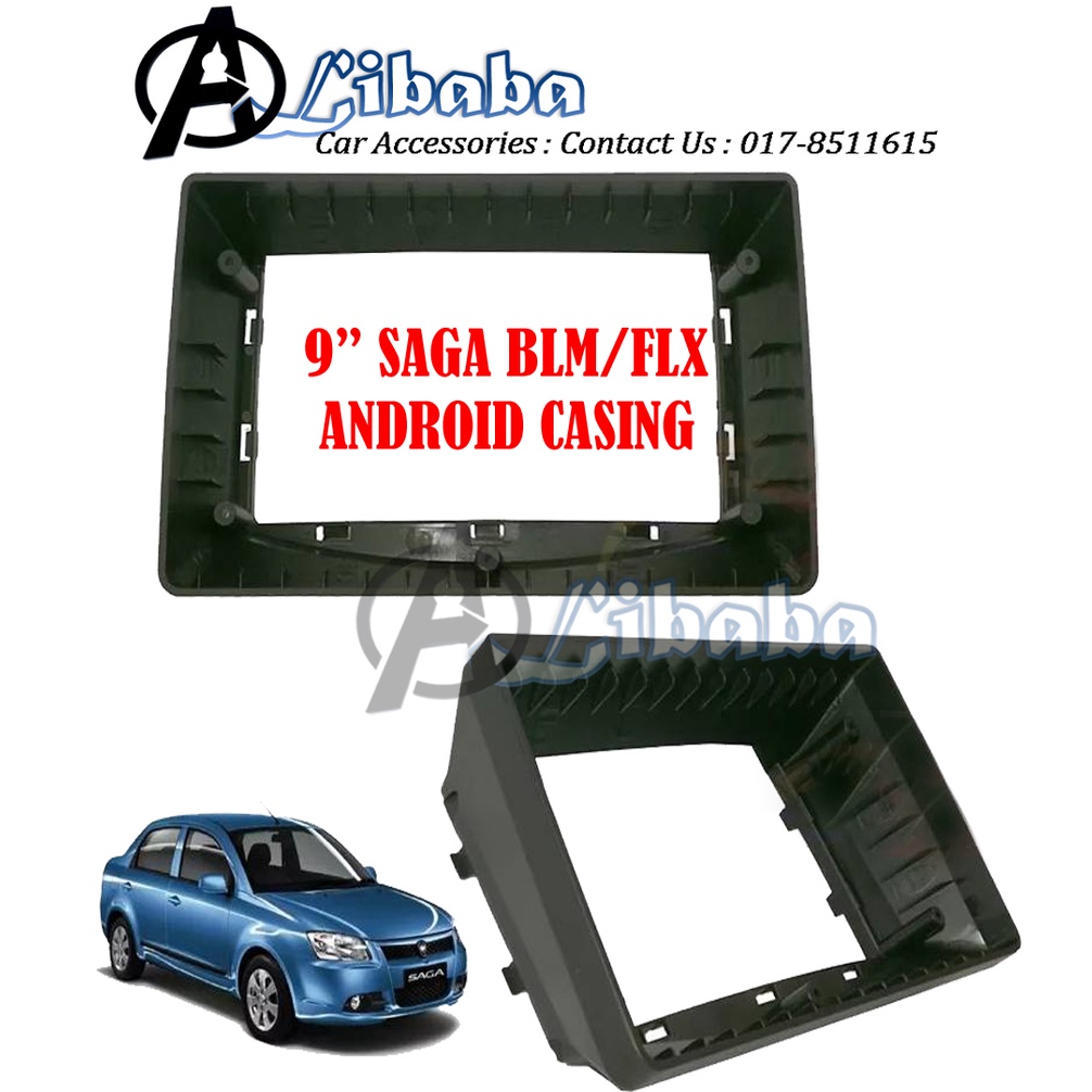 9" PROTON SAGA BLM FL FLX Android Monitor Player Casing frame Plug And ...