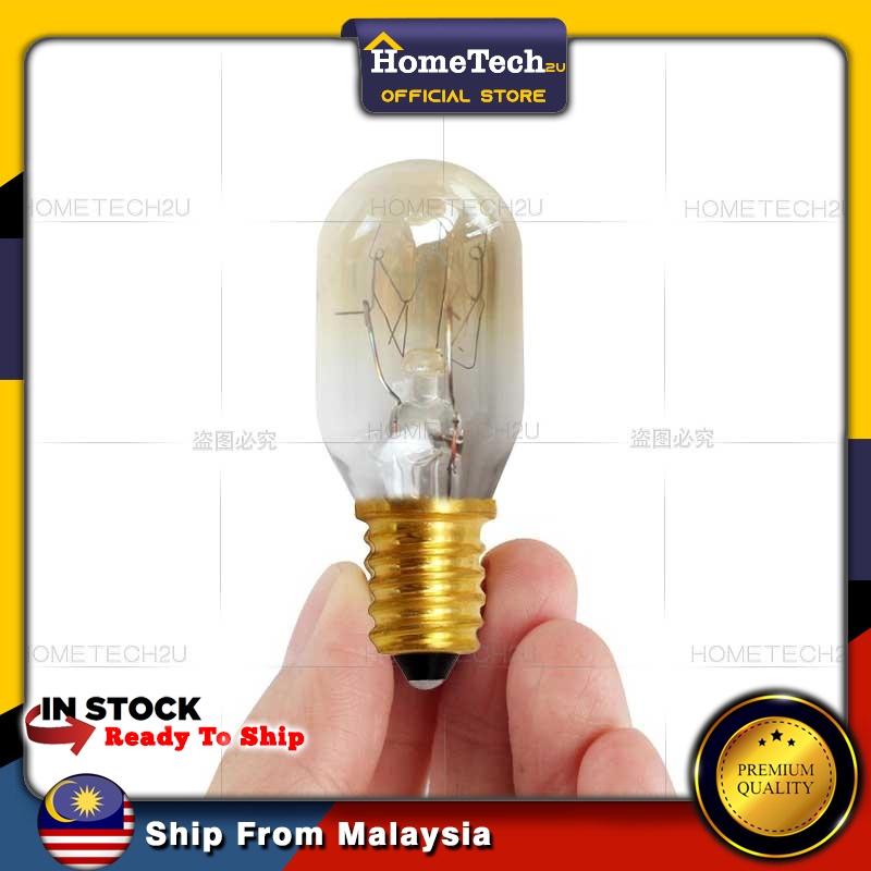 THL Fridge Bulb 15W E12 / E14 / E17 Tubular Lamp - [SALT E14] Freezer Refridgerator Lampu Peti ...
