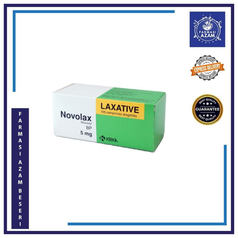 NOVOLAX LAXATIVE BISACODYL 5mg 15's x 7strip (exp 01/2026) | Shopee ...