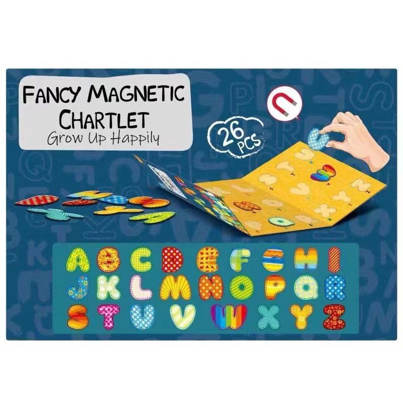 Early Learning Fancy Magnetic Book for Kids Magnet Book Busy Book -ABC ...