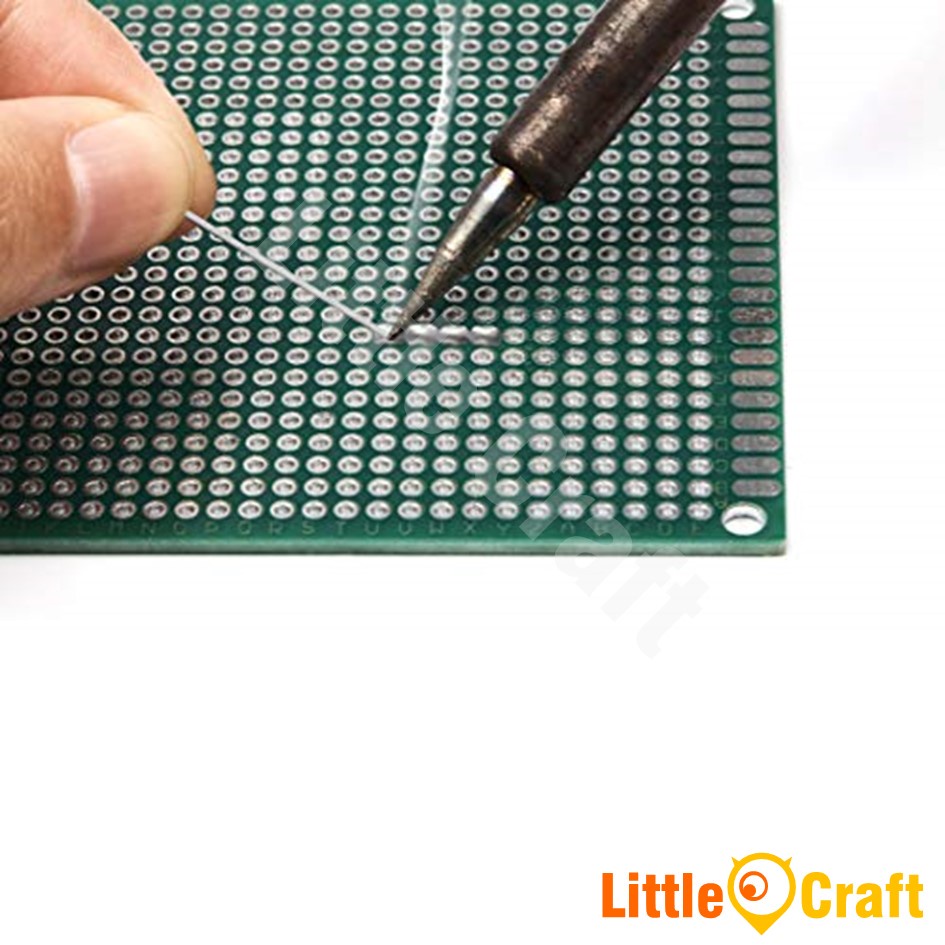 Single Double Sided Protoboard PCB Donut Board Universal 2x8 3x7 4x6 ...