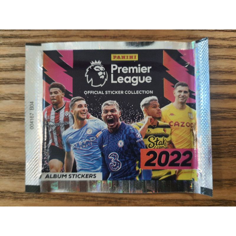 Panini Premier League 2022 Official Sticker Packet | Shopee Malaysia