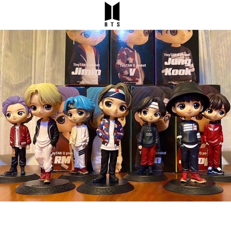15CM 7styles BTS action figure JUNGKOOK/JIN/SUGA/J HOPE/JIMIN/V/Rap ...