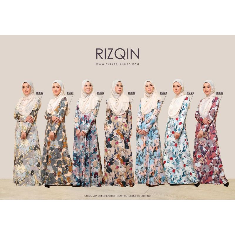 JUBAH RIZQIN BY SARAH AHMAD 💛 (SEBELUM ORDER, CHAT UNTUK TANYA STOCK ...