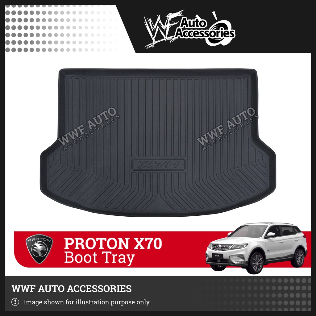Proton X70 / X 70 Rear Trunk Cargo Car Boot Tray | Shopee Malaysia