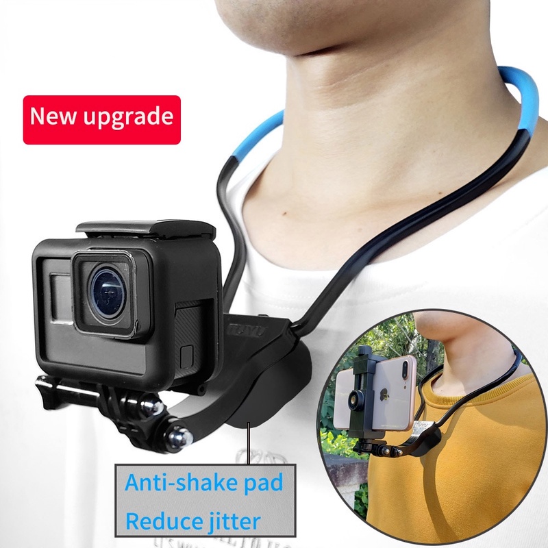 Neck Holder Mount Hands-free Lazy Neck Holder Wearable Smartphone ...