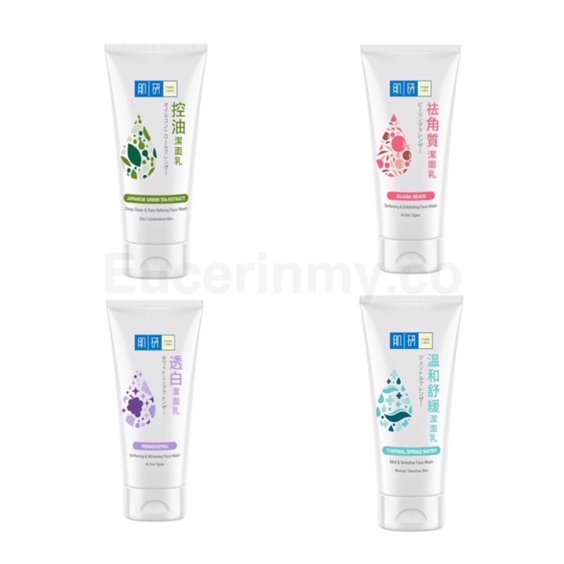 Hada Labo Face Wash HadaLabo Cleanser 100g (Pore Refining/Sensitive ...