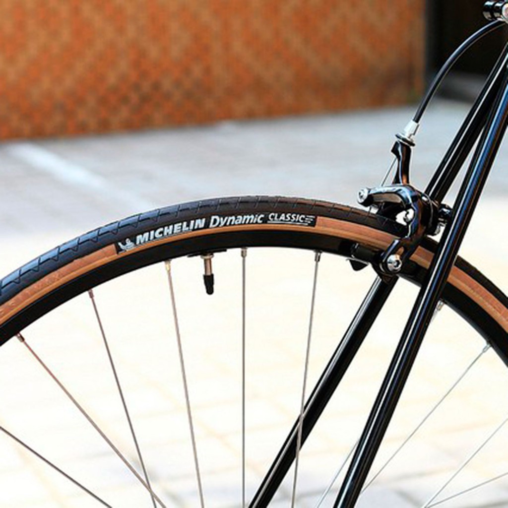 Michelin Dynamic Classic 700 28C yellow edge tyre 60TPI road FIXIE bicycle tyre Commuter Urban Tire tayar 700c bike Shopee Malaysia
