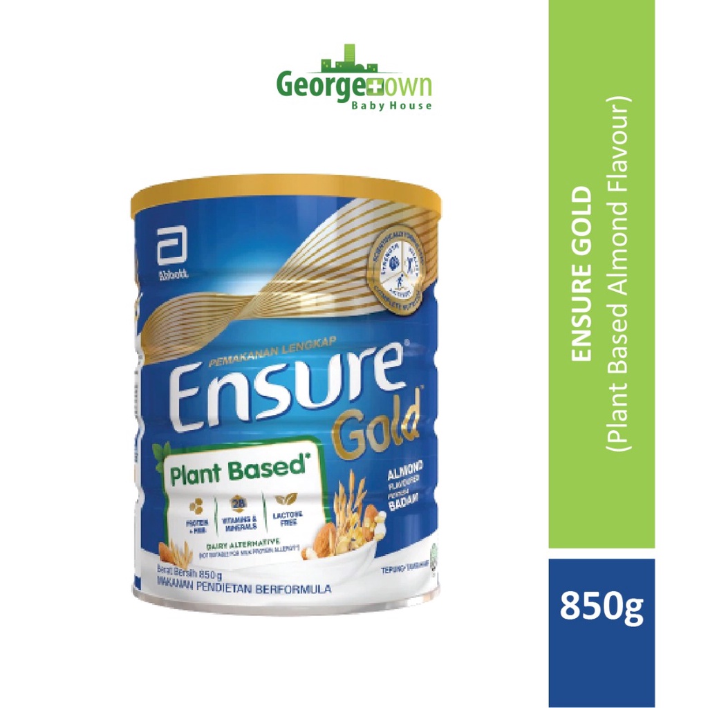 Ensure Gold Plant Based Almond Flavour 850g (Exp 10/2022) (GTG ...