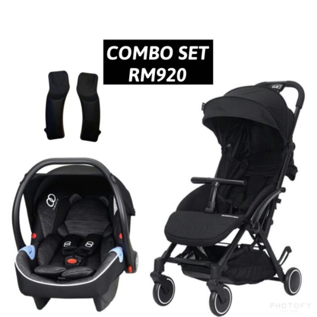Travel System - Combo Tavo Basic Edge + Koooers Danza Carseat | Shopee ...
