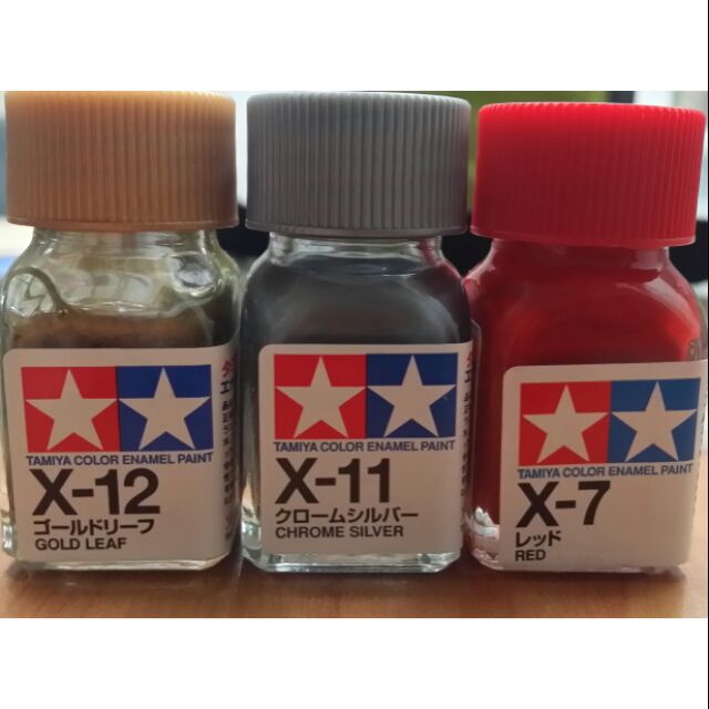 TAMIYA ENAMEL PAINT SERIES. (10ml) X-7, X-12 | Shopee Malaysia