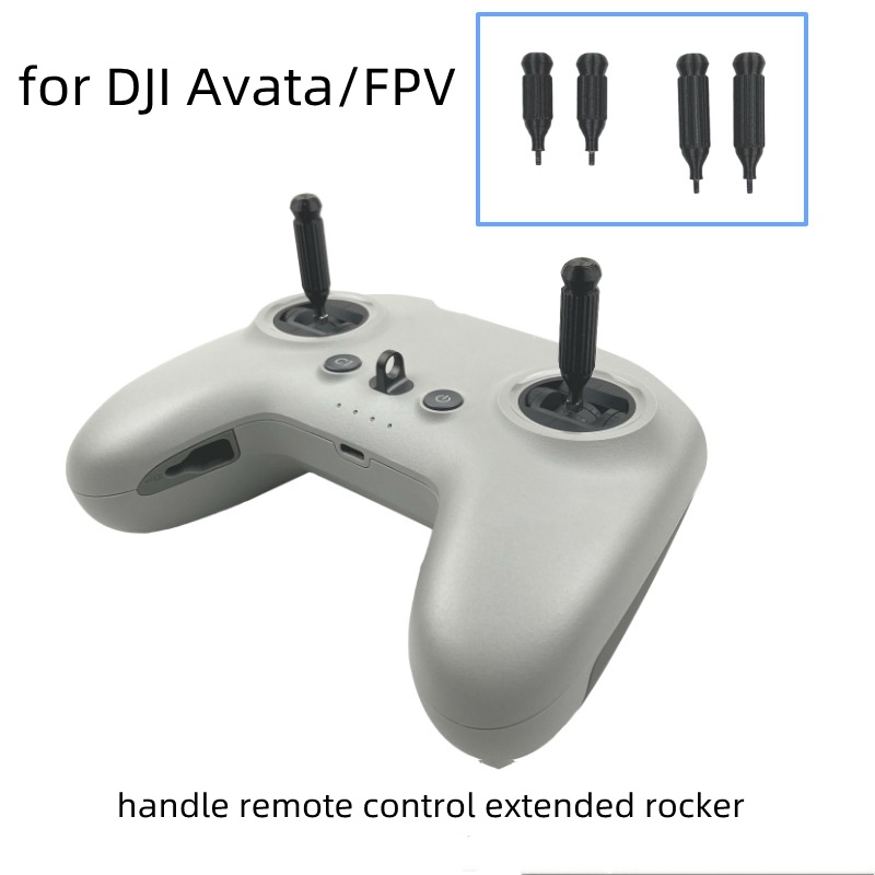 For DJI AVATA extended joystick For DJI FPV controller remote control joystick lengthened and ...