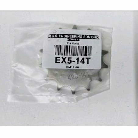 HONDA EX5 SYM SM SPORT SM SPORT110 FRONT SPROCKET SPORCKET 428 SPOKET ...