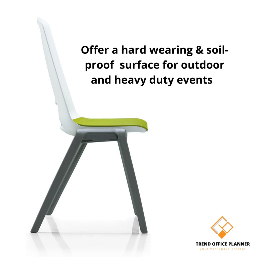 Fila | Multi-Purpose Polypropylene PP Stackable Chair with Ergonomic ...