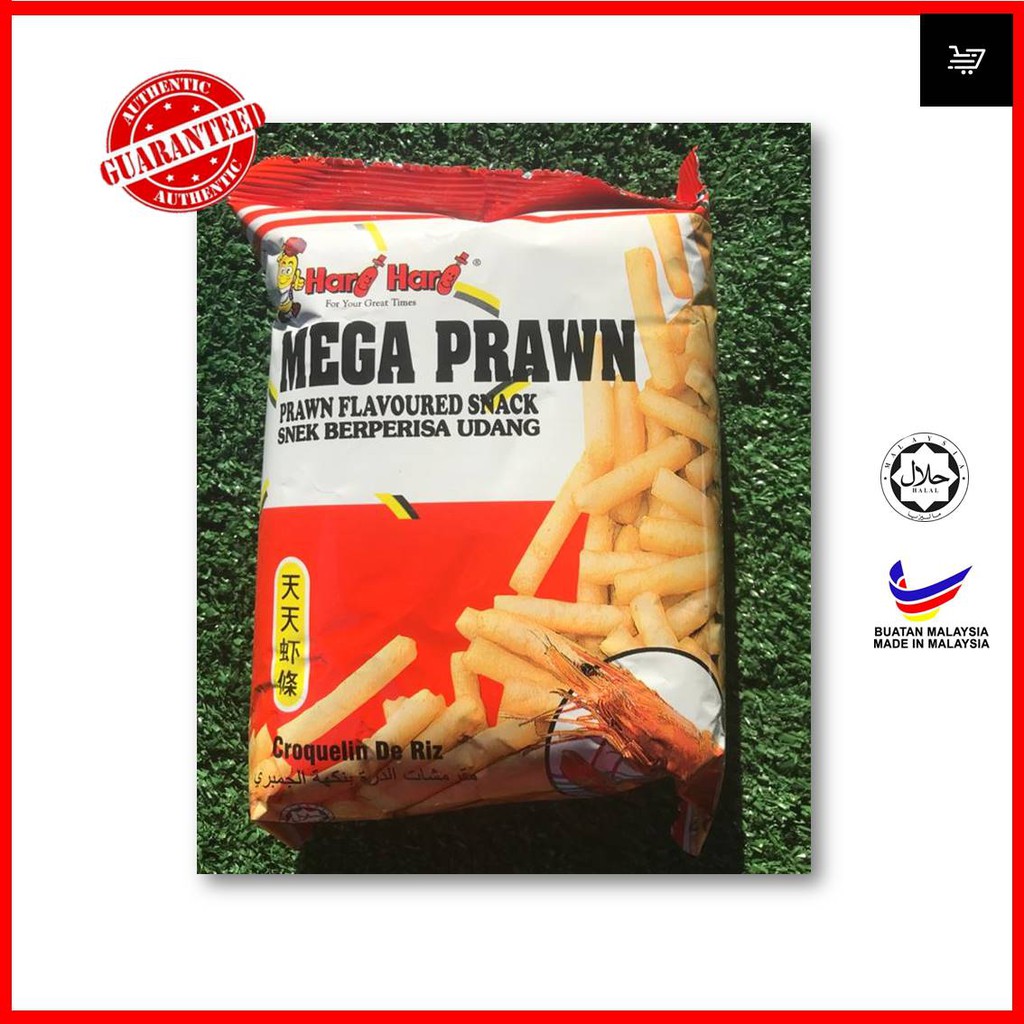 Hari-Hari Mega Prawn Snack / Snek Berperisa Udang / Keropok Perisa ...