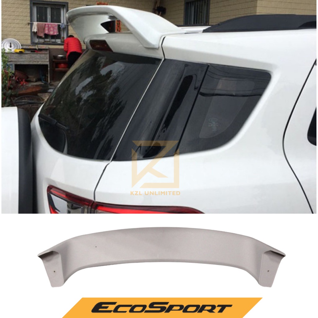 Ecosport Spoiler ABS Material Pre-Primer Rear Spoiler | Shopee Malaysia