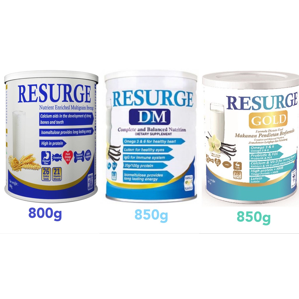 Resurge DM (Vanilla) 850g | Shopee Malaysia