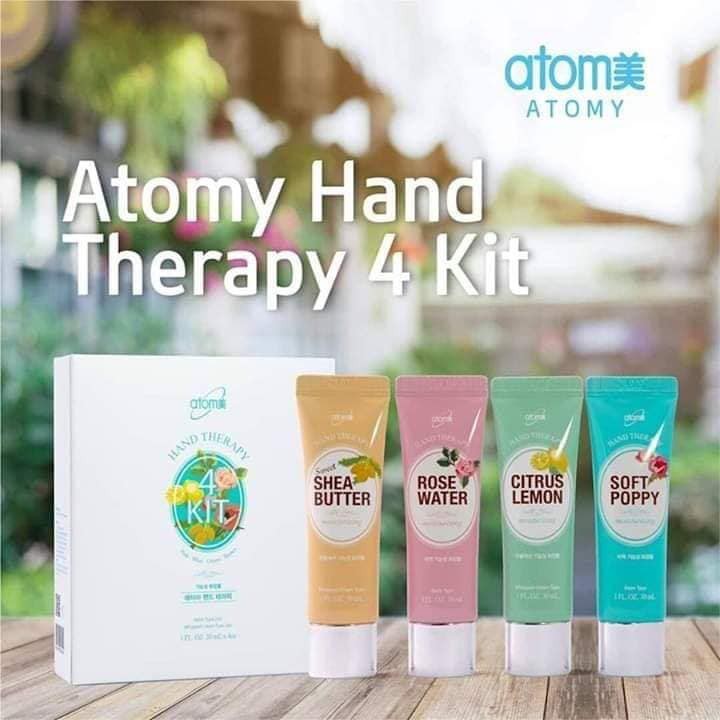 ATOMY Hand Therapy Pink (ROSE WATER) /Blue (SOFT BLOOOM)/ Green (CITRUS ...