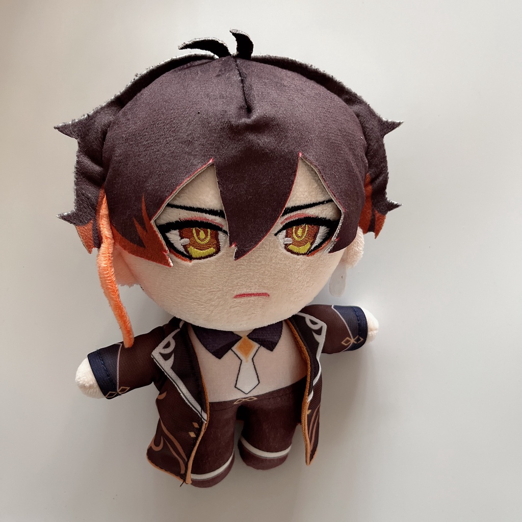 Genshin Impact Plush Toy Mona Anime Yoimiya Eula Ye Lan Regrator Fischl ...