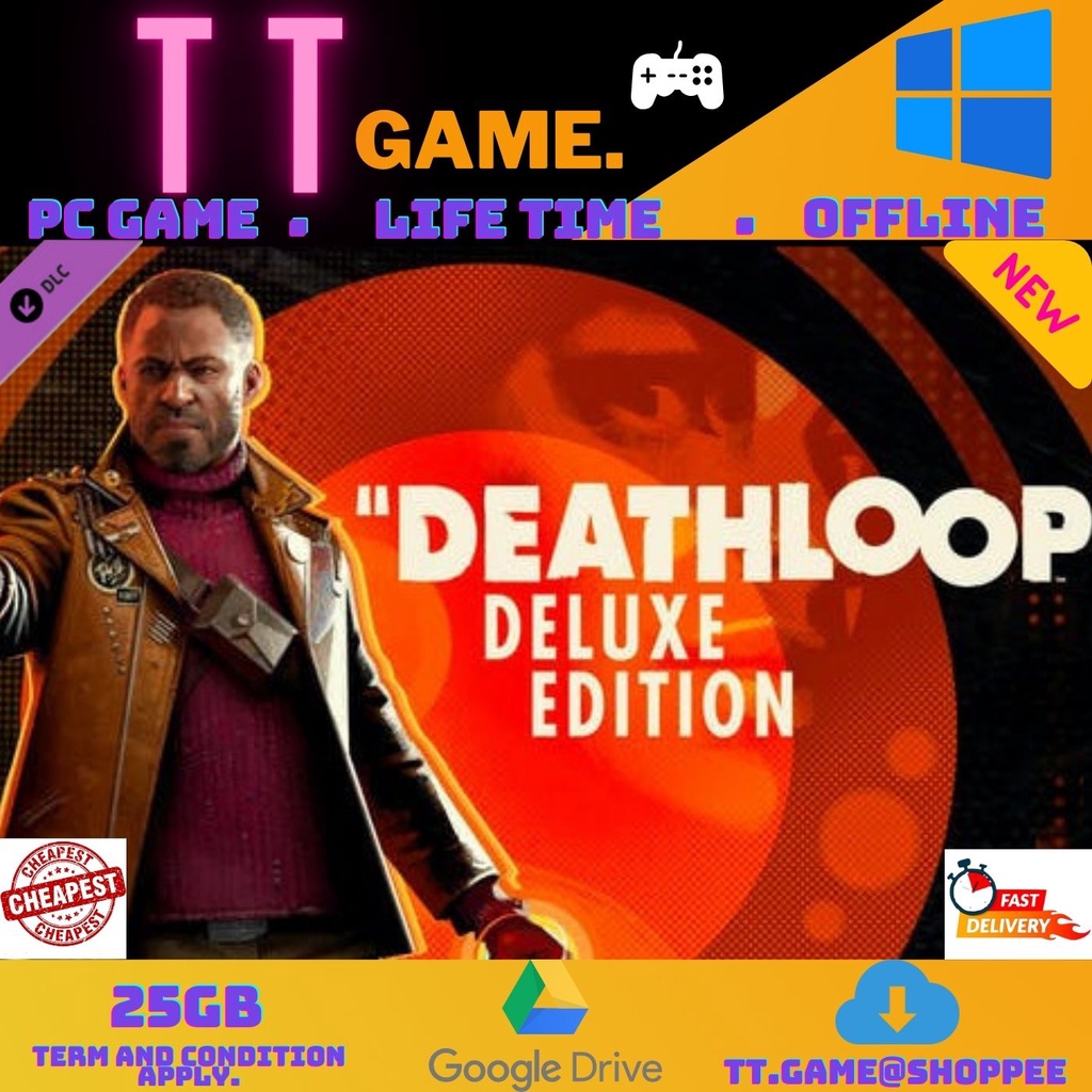 Deathloop Deluxe Edition (PC) (FAST DOWNLOAD) (OFFLINE) (ALL-DLC) (FAST ...