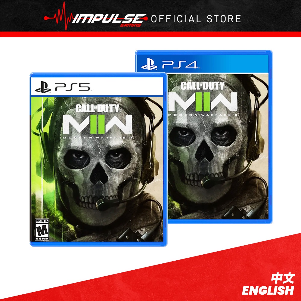 PS4/PS5 Call of Duty: Modern Warfare II MW2 Chi/Eng Version 使命召唤: 现代战争2 ...
