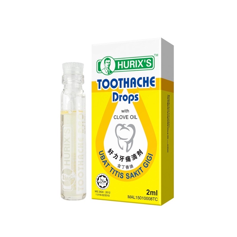 🔥HOT ITEM🔥 Hurix's Toothache Drops (with Clove Oil) | Shopee Malaysia