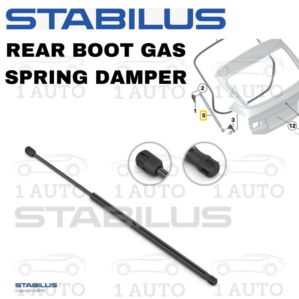 STABILUS GERMANY REAR (BELAKANG) BOOT GAS SPRING DAMPER BMW E84 X1 18i ...