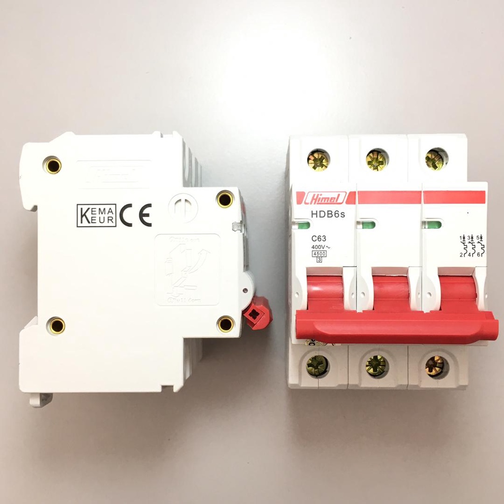 HIMEL MCB MINIATURE CIRCUIT BREAKER 3POLE 63A | Shopee Malaysia
