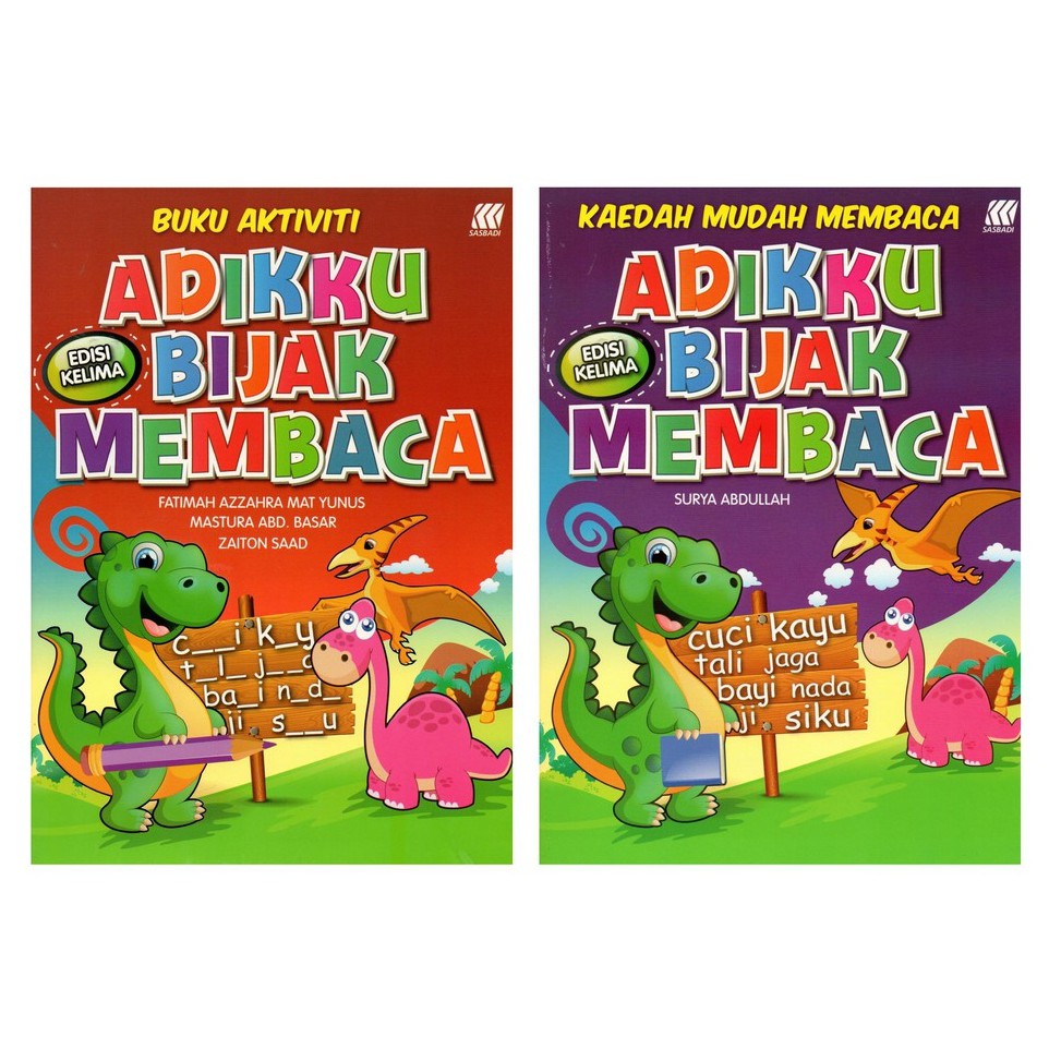 Sasbadi Buku Aktiviti , Kaedah Mudah Membaca | Shopee Malaysia