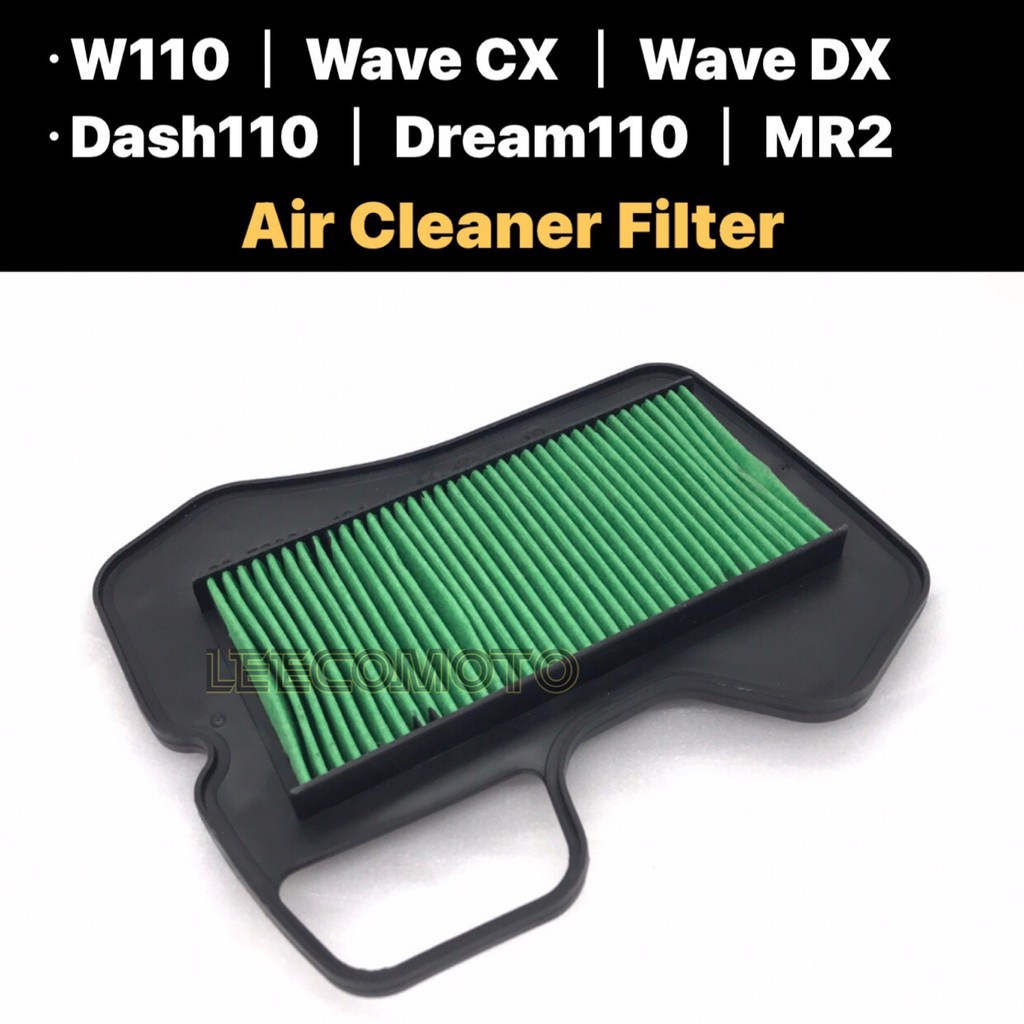 Honda Wave110 / Dash110 / Wave Alpha CX / DX 110 / Dream110 AIR FILTER ...