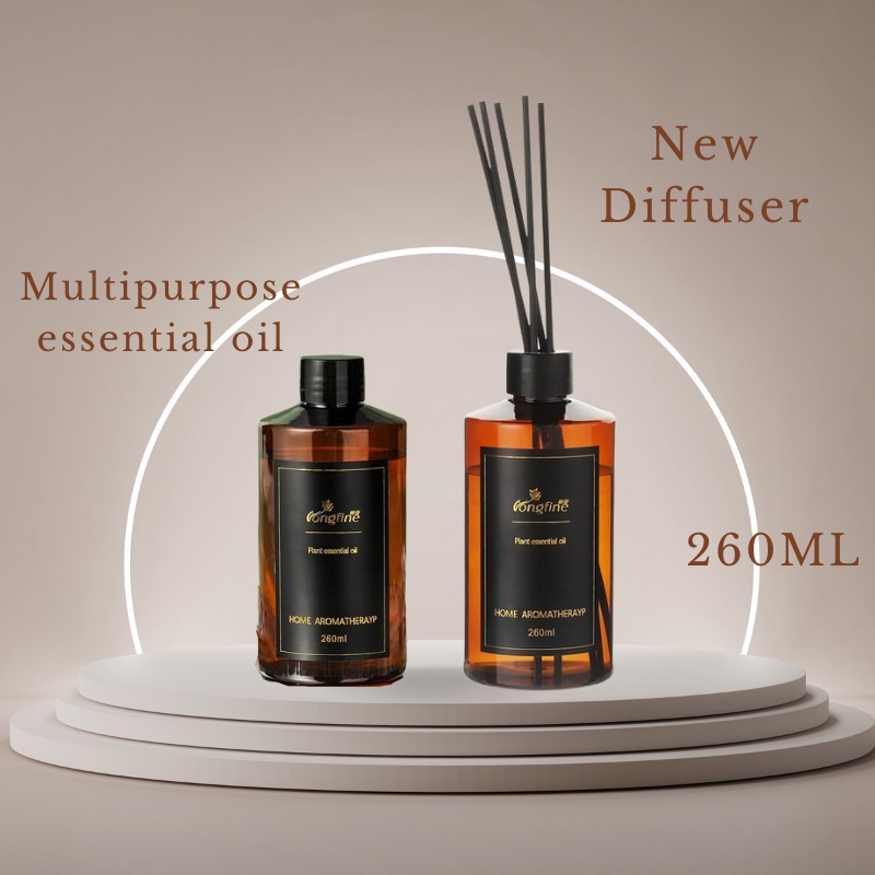 260ml 5 STAR HOTEL SCENT Essential Oil Reed Diffuser Room Fragrance ...