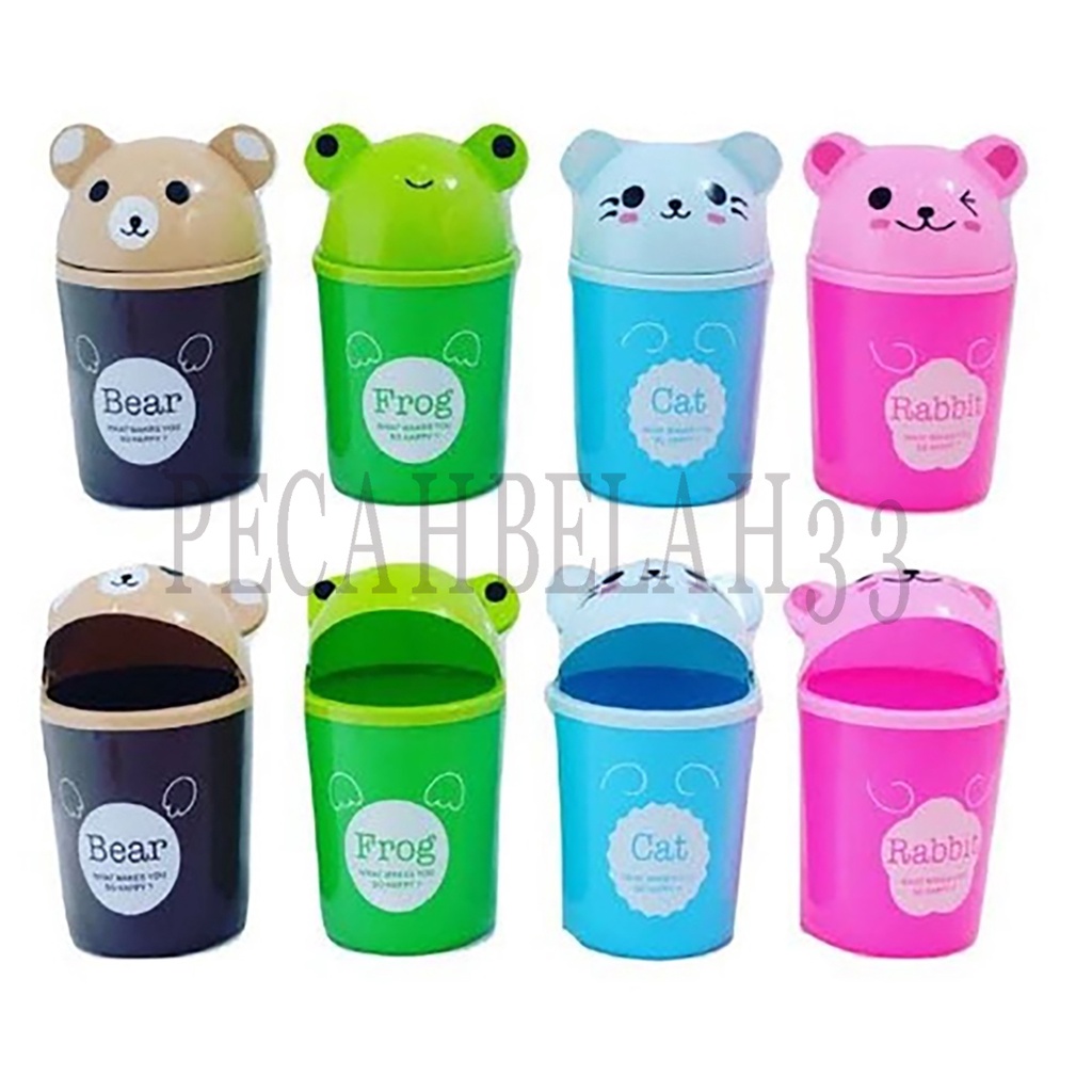 Small TABLE TRASH CAN/ RABBIT CALISTA MOTIF TRASH CAN | Shopee Malaysia
