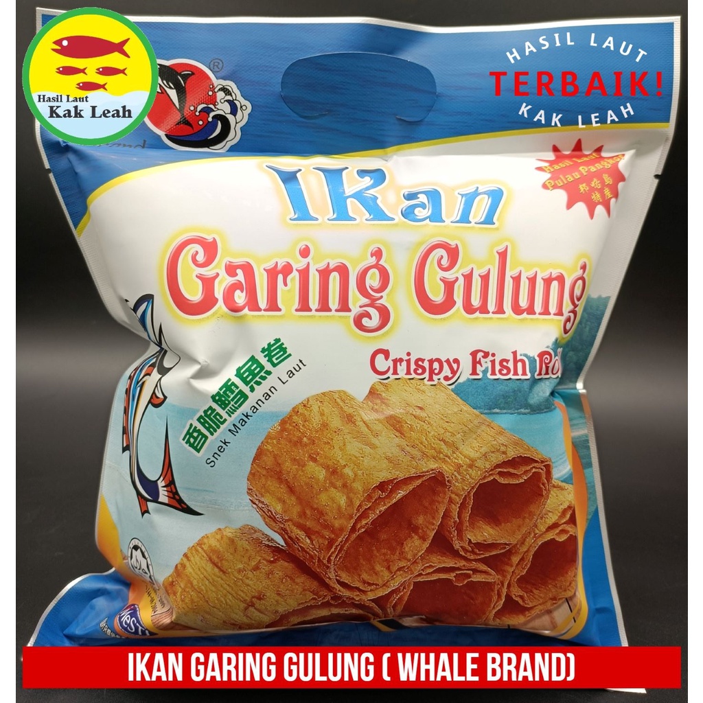 IKAN GARING GULUNG / CRISPY FISH ROLL (WHALE BRAND) | Shopee Malaysia