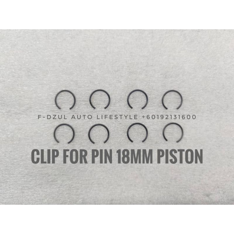 Piston C Clip For 18MM Piston Pin Nissan March Jazz K3 YRV Campro ...