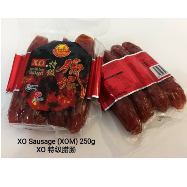 GOLDEN BRIDGE XO SPECIAL LEAN SAUSAGE 【特級XO臘腸】250G | Shopee Malaysia