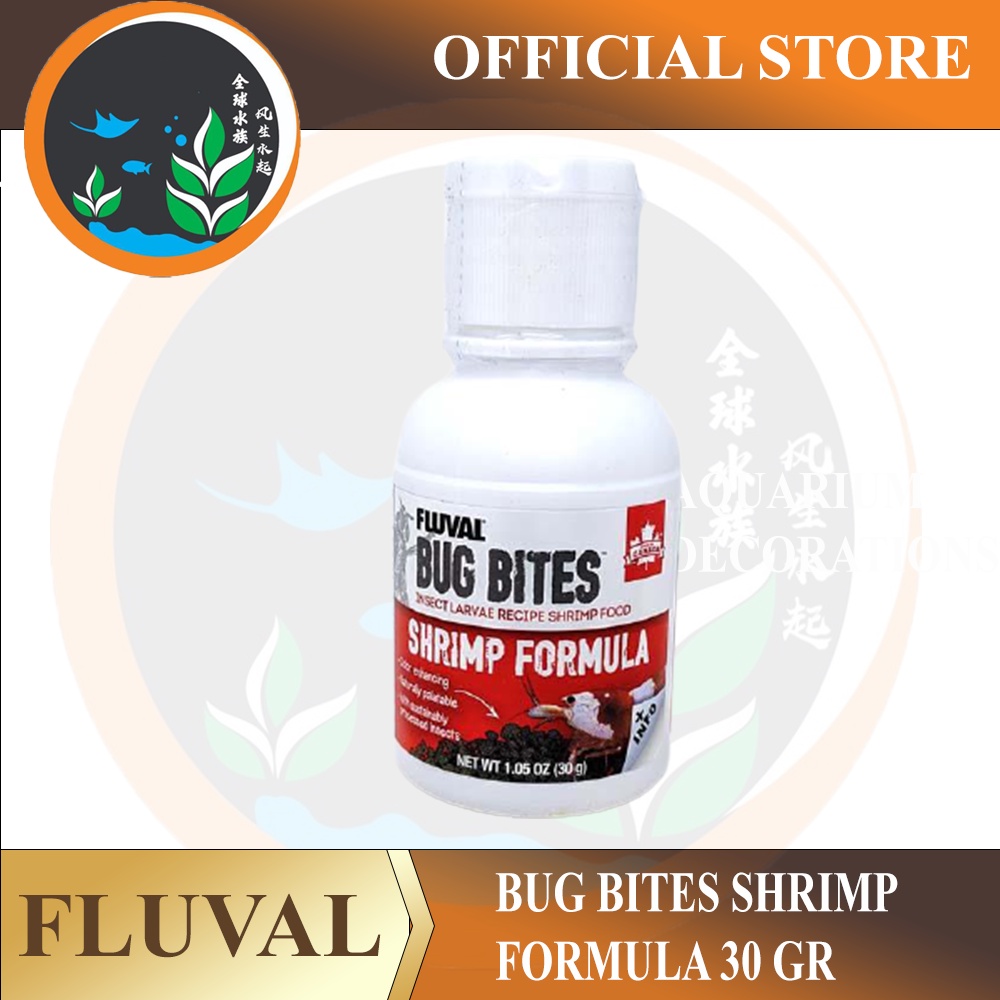 Fluval Bug Bites Shrimp Feed Micro Granules shrimp formula food 30g ...