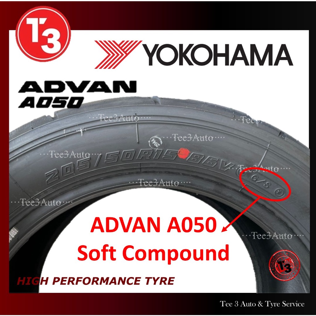 Yokohama Advan A050 Tayar baru (Semi Slick) | Shopee Malaysia