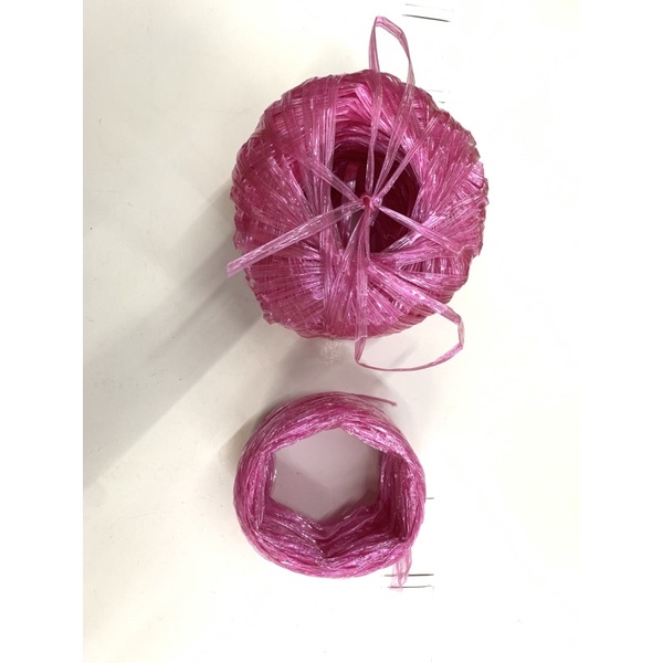 tali rafia/ tali plastic gulung/ plastic string one roll big/ small ...