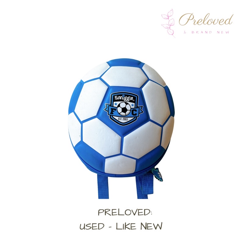 SMIGGLE Football Soccer Ball Hardtop Junior Backpack | Shopee Malaysia