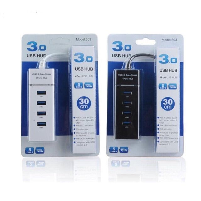 USB HUB 4-Port v3.0 ( Speed : 5 Gbps) | Shopee Malaysia