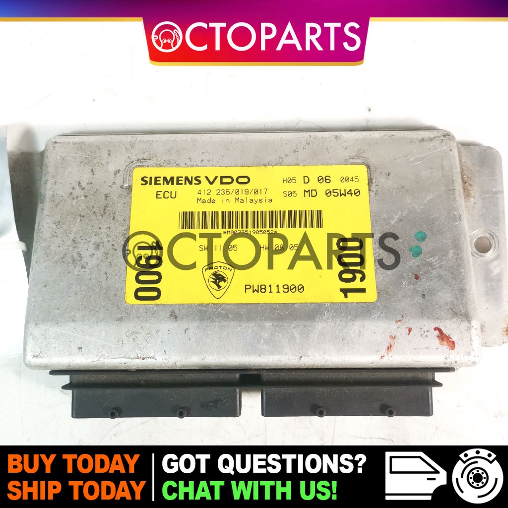 Proton Gen 2 1.6 Engine Control Unit/ECU Module (Used) [PW811900 ...