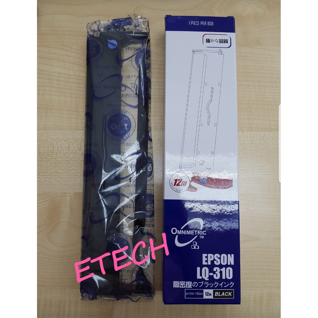Epson LQ-310 Dot Matrix Printer Ribbon Black OMNIMETRIC | Shopee Malaysia