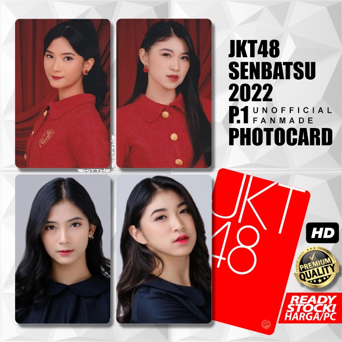 Photocard Fanmade JKT48 Senbatsu 2022 Photo Card Collection Card ...