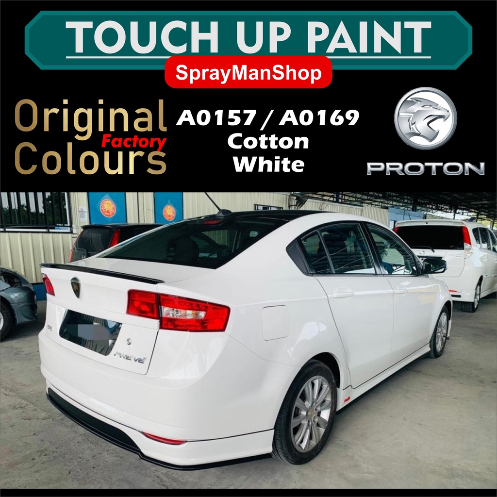 Proton Preve Spray Paint For Touch Up All Original Factory Colours ...