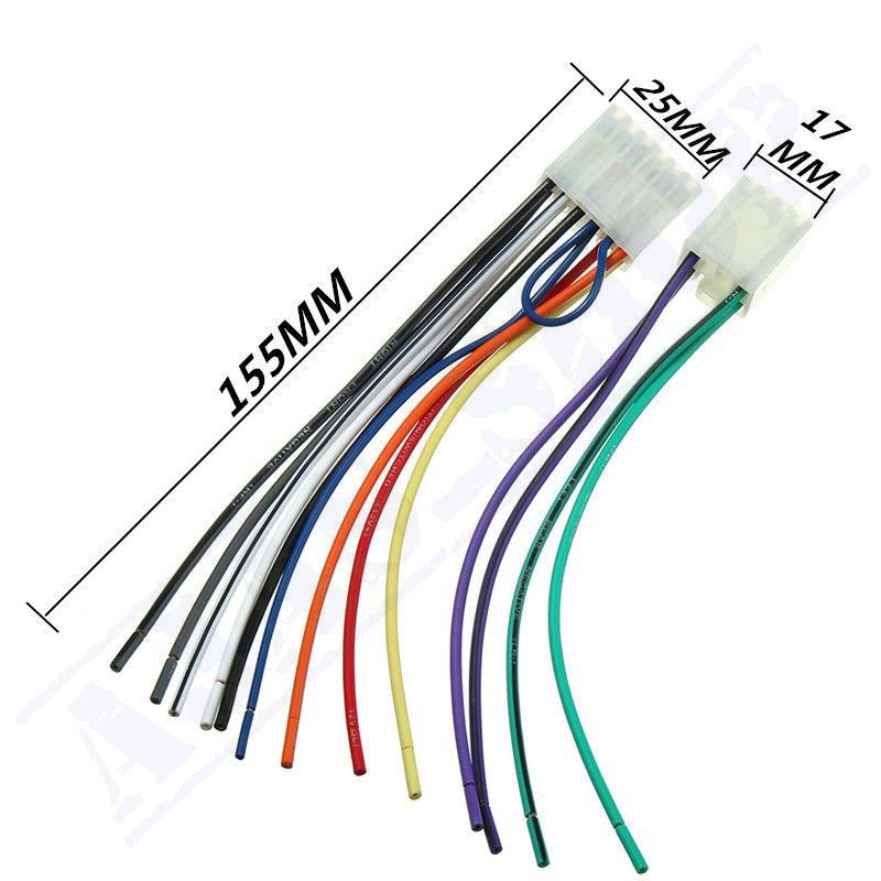 Perodua Male Axia Myvi Alza Kenari Aruz Kelisa Bezza Radio Wiring ...