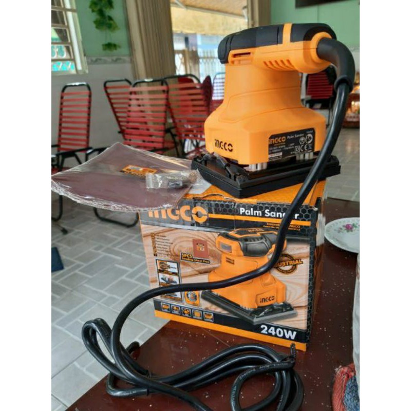 Genuine INGCO SQUARE SANDING MACHINE 240W MODEL: PS2408 | Shopee Malaysia